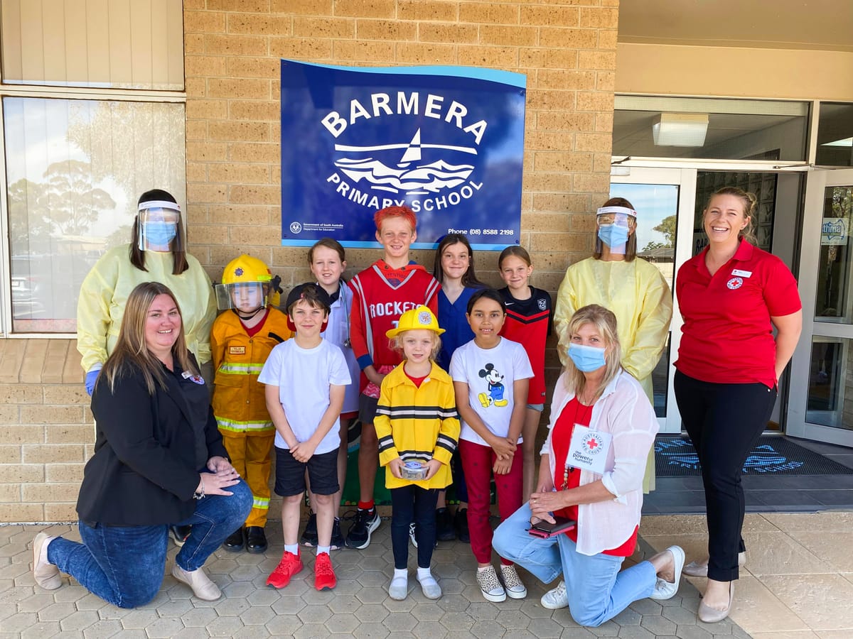 BPS kids chip in for Red Cross