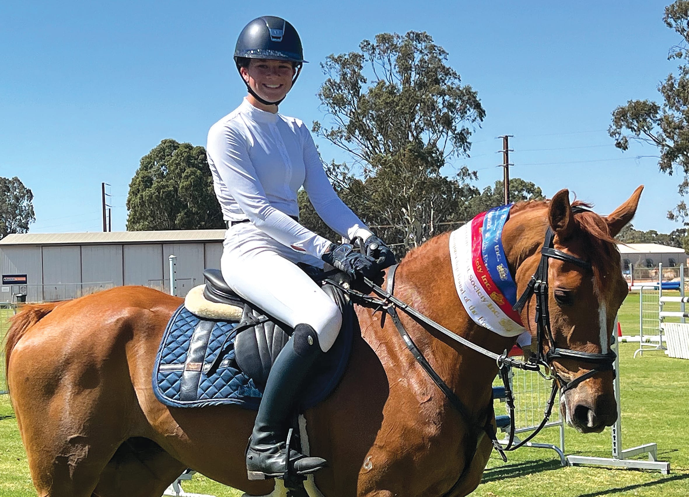 Loxton Show’s horses in action